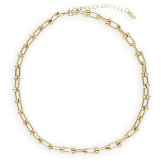 Omoda Elegante Iris Halskette Kette - - Accessories - Damen - Gelb - ONE SIZE