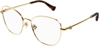 Gucci Gg1418O Optische Brille - - Accessories - unisex - Gelb - 55 MM