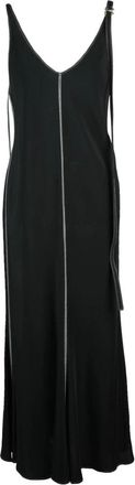Sportmax Femme, Robes, Noir, Taille: 40 FR Unione Maxi Dress