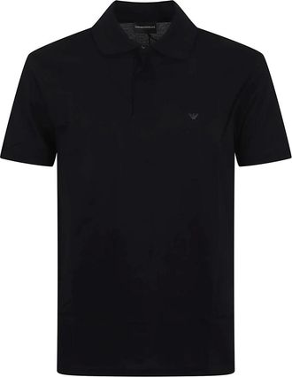 Emporio Armani Homme, Tops, Bleu, Taille: XL Iconico Polo