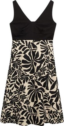 Oltre Kombiniertes Midikleid - - Dresses - Damen - Schwarzk - M