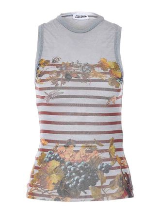 Jean Paul Gaultier Top - Gris
