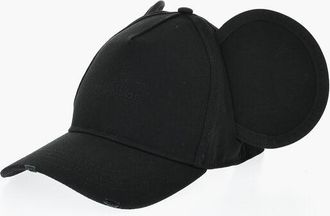 Dsquared2 Cotton Gabardine Baseball Cap with Mouse Ears size One Size