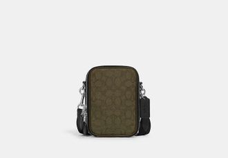 Coach Stanton Crossbody Aus Signature-Jacquard