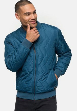 Indicode Steppjacke Herren INGatlin Herrenjacke Daunen-Optik gesteppte Bomberjacke