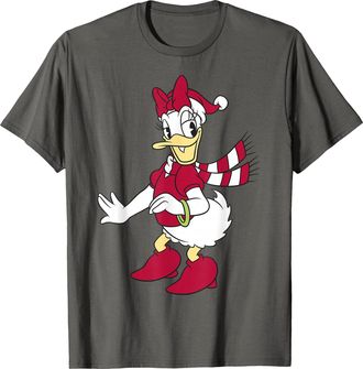 Disney Mickey And Friends Weihnachten Daisy Duck Santa Hat T-Shirt