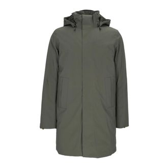 K-Way Homme, Manteaux, Vert, Taille: XL Thomal Bonded Padded 3/4 Lunghezza