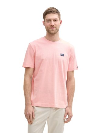 Tom Tailor T-Shirt mit Brusttasche, Tarmac Grey, M