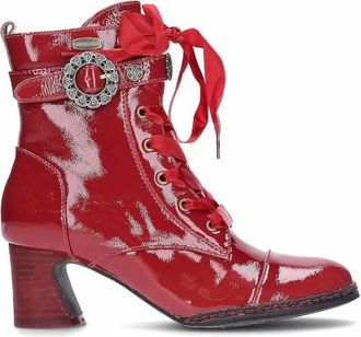 Laura Vita Laura Vita Incao 10 Bottines pour femme, rouge, 36 EU