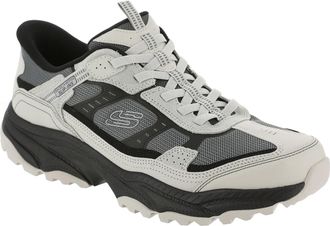 Skechers Vigor at Herren-Sneaker zum Reinschl&uuml;pfen, Grau/Schwarz, 6.5 Wide
