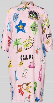 Milano Relaxed Fit Hemdblusenkleid aus reiner Viskose