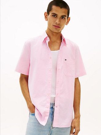 Tommy Hilfiger Chemise Oxford coupe standard manches courtes