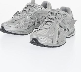 New Balance Fabric and Lam&eacute; Leather Sneakers 1906 size 41,5