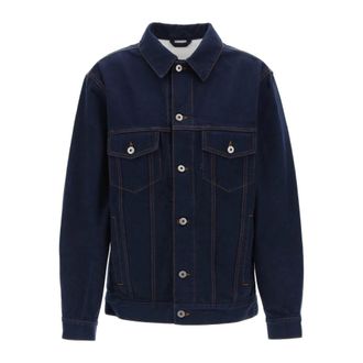 Burberry Denim Jacke - - Jackets - Damen - Blau - 3XS