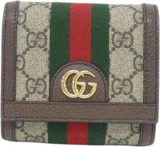 Gucci Portefeuille Pre-owned Ophidia en toile GG Supreme - Femme - Pre-owned - Multicolore - Taille: ONE Size