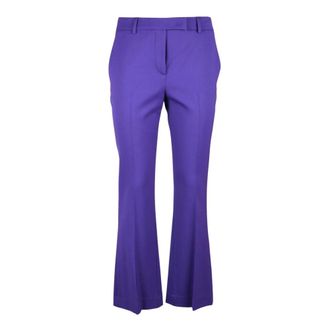 Ql2 Quelledue Gerades Hosenbein - - Trousers - Damen - Lila - M
