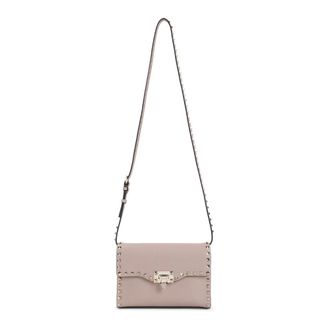 Valentino Garavani Petit sac &agrave; bandouli&egrave;re - Femme - Sacs - Beige - Taille: ONE Size