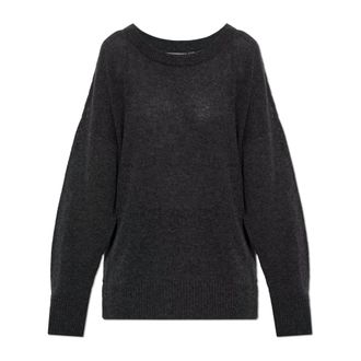 Balenciaga Pullover mit Rundhalsausschnitt - - Knitwear - Damen - Grau - XS