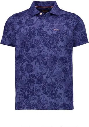 N.Z.A. Herren Polo-Shirt blau