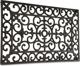 Décoration d'Autrefois Decoration D Autrefois - Paillasson rectangulaire fonte - Fonte - Marron - Décoration dAutrefois