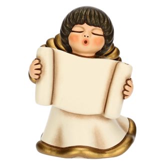 Thun Engel Zeremonie mit personalisierbarer Plakette - Keramik - Kollektion Bonboniere - 5,6 x 4,9 x 7,4 cm