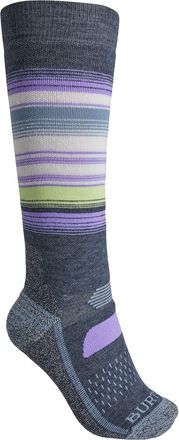 Burton Damen Performance Midweight Snowboard Socken, Blanket Stripe, ML, M-L