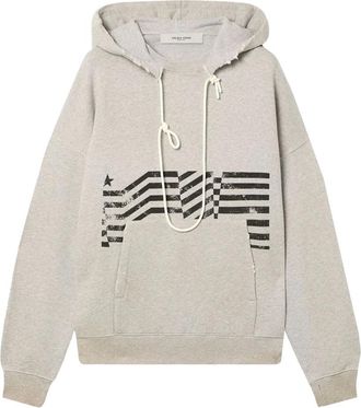 Golden Goose Femme, Sweatshirts et sweats &agrave; capuche, Gris, Taille: 38 FR SweaT-shirts &agrave; capuche