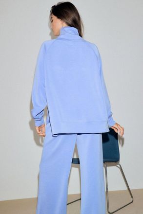 Next Sweater Active Modal Pullover mit Wasserfallkragen (1-tlg)