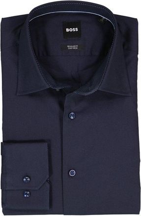 HUGO BOSS Herren Hemd blau