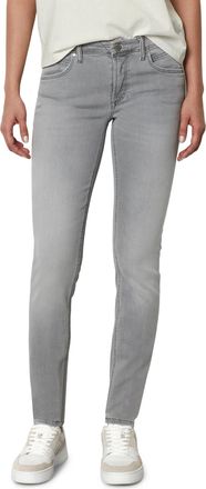 Marc O'Polo Denim Damen Jeanshose mit Stretch-Anteil Slim Fit, Grau (Every Day Grey Wash), W32/L32