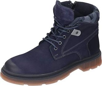 Manitu Homme Bottes H Chaussure de randonnée, Bleu, 45 EU