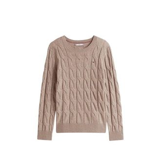 Tommy Hilfiger Pull torsad&eacute; en laine