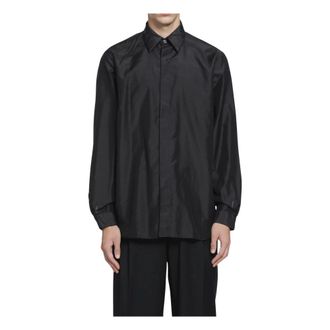 Lardini Camicia Ricerca - Homme - Chemises - Noir - Taille: L