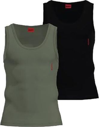 HUGO BOSS Lot de 2 d&eacute;bardeurs pour Homme, Open Green350, XL