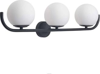 Forlight Forlight - Sfera apliqiue triple esferico para bombilla G9 en color negro