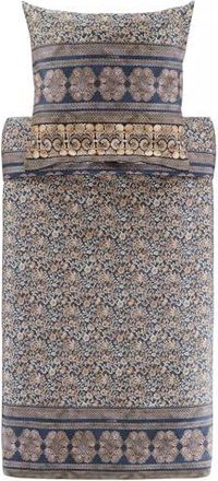 Bassetti Satin-Bettwäsche-Garnitur TORCELLO Farbe Silber G1 Größe 200x200+2x80x80