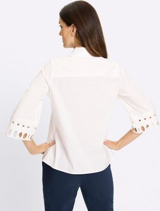 Heine Klassische Bluse Bluse 3/4-Arm
