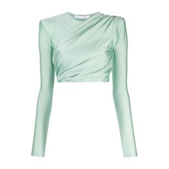 Amen Lang&auml;rmlige Oberteile - - Tops - Damen - Blau - XS
