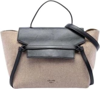 Celine Sac banane mini Pre-owned - Femme - Pre-owned - Beige - Taille: ONE Size