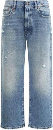 R13 Femme, Jeans, Bleu, Taille: W28 Classic Cotton Boyfriend Jeans