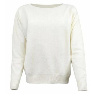 D.exterior Femme, Pulls, Beige, Taille: 36 FR Tricot ras du cou