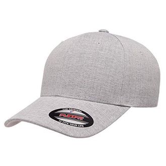 Flexfit Heatherlight Cap Capuchon, Argent mélangé, S/M Homme