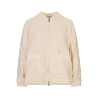 Moncler Damen, Strickwaren, Wei&szlig;, XSGr&ouml;&szlig;e