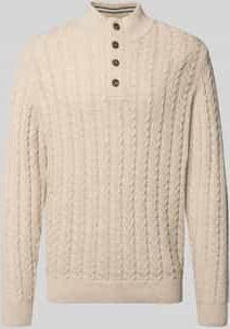 Fynch-Hatton Strickpullover mit gerippten Abschlüssen