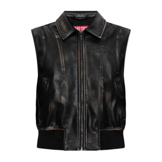 Diesel Femme, Vestes, Brun, Taille: 34 FR G-Inko Vest
