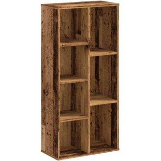 vidaXL Bücherregal Altholz-Optik 50x25x105 cm Holzwerkstoff Vidaxl