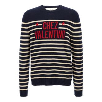 Valentino Garavani Chez Valentino Pullover - - Knitwear - Herren - Mehrfarbig - L