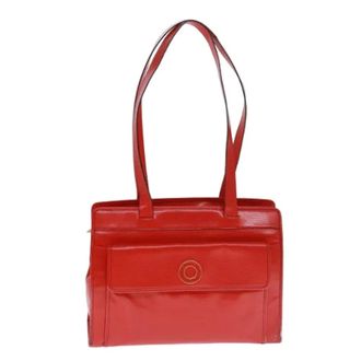 Celine Pre-owned Cuir sacs-celine - Femme - Pre-owned - Rouge - Taille: ONE Size