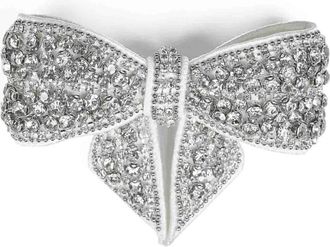 Self Portrait Femme, Accessoires, Blanc, Taille: ONE Size Pearl Crystal Bow Hair Clip