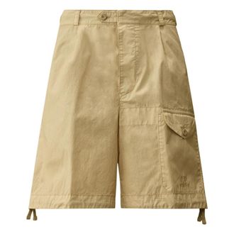 C.P. Company 50 Fili Wax Cargo Shorts - - Shorts - Herren - Beige - S